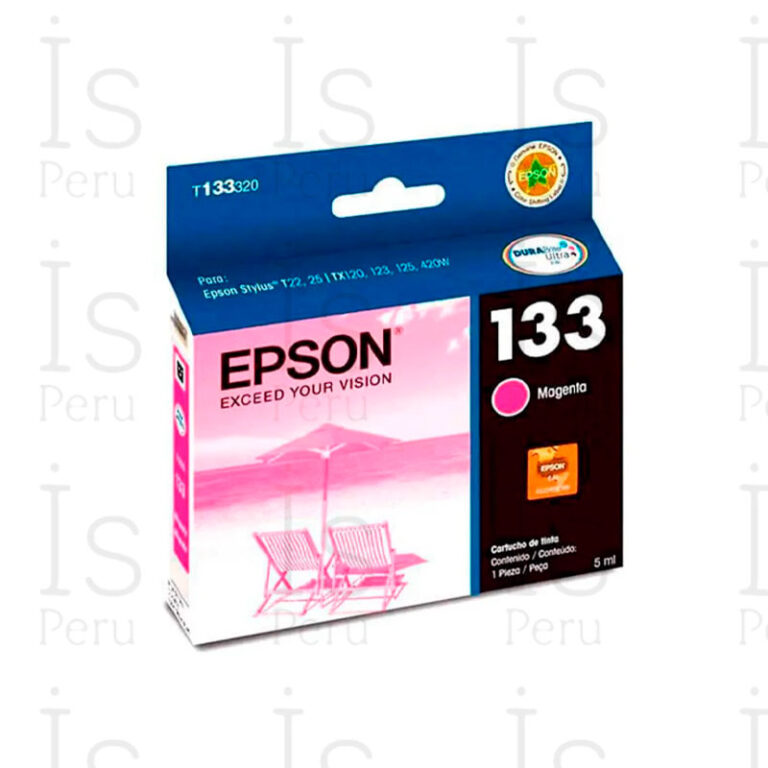TINTA EPSON T133 T133320-AL MAGENTA ORIGINAL