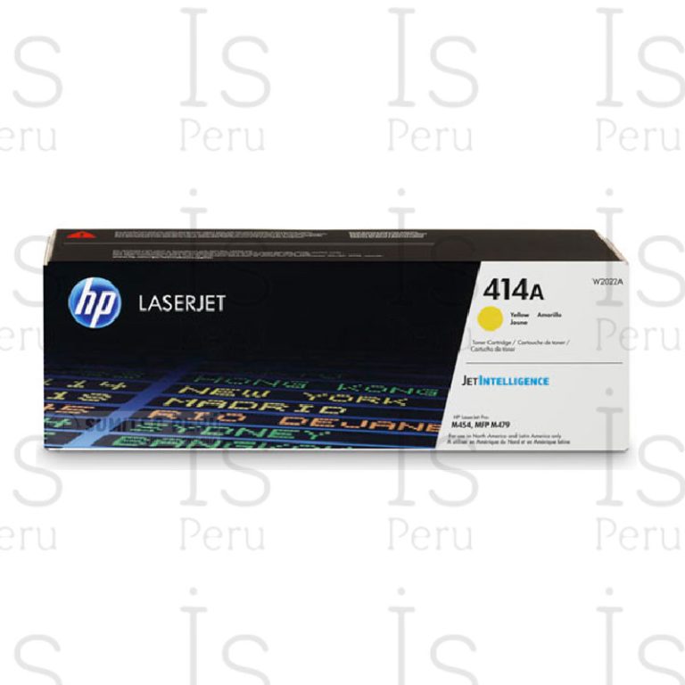 TONER HP 414A W2022A YELLOW M454, M479, M455, MFP M480