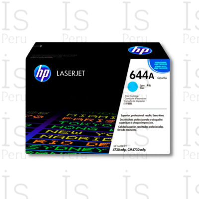 Toner HP 644A Q6461A Cian laserjet MFP 4730XM, CM4730