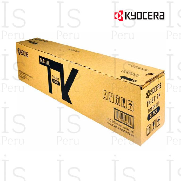 Toner Kyocera TK-8117K Negro ECOSYS M8124cidn, M8130cidn