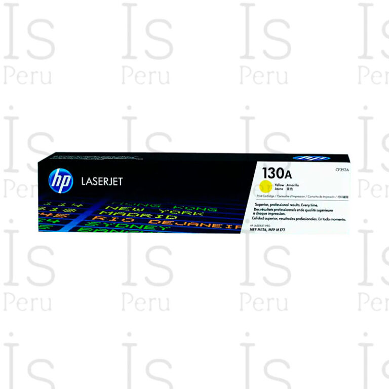 Toner HP 130A CF352A Yellow, LaserJet Pro M177fw/M176n