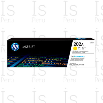 Toner HP 202A CF502A Yellow, LaserJet Pro M254/M280
