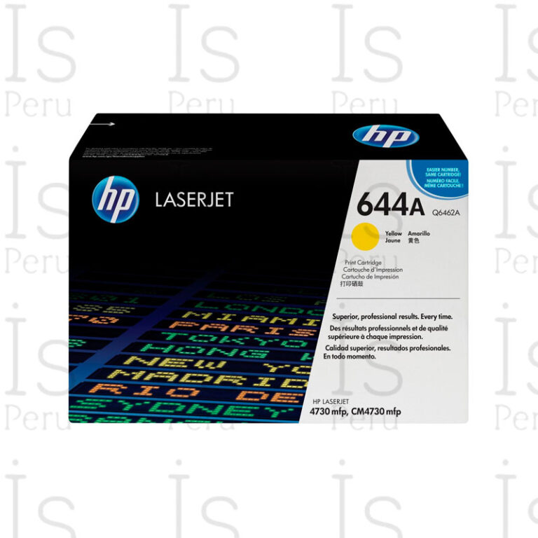 Toner HP 644A Q6462A Yellow laserjet MFP 4730XM, CM4730