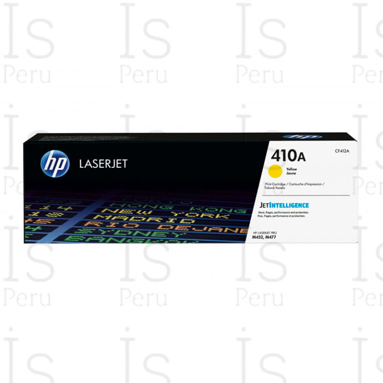 Toner HP 410A CF412A Yellow, MFP M377, M452, M477