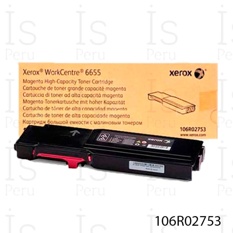 TONER XEROX 106R02753 MAGENTA WorkCentre 6655