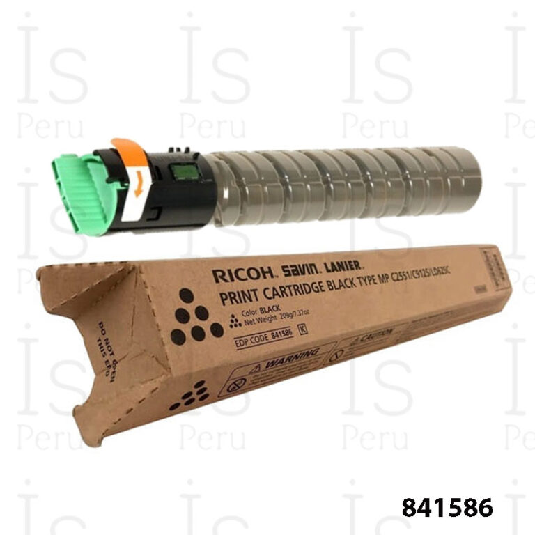 Toner Ricoh 841586 Negro MP C2551 10KPG Original | Impresoras Y Suministros Peru