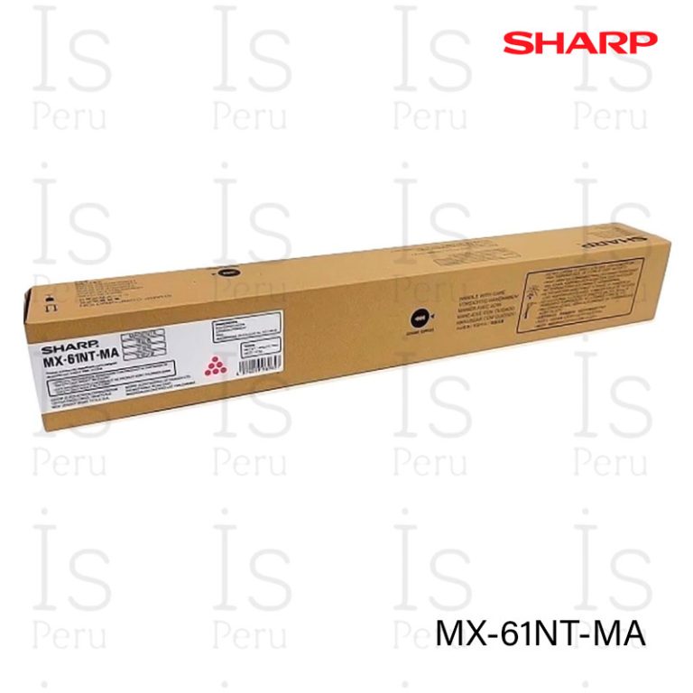 Toner Sharp MX-61NT-MA Magenta, MX-6071, MX-5070N, MX-3071