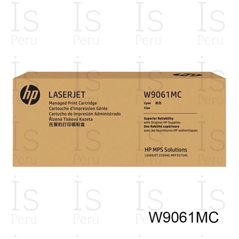 Cartucho de Toner HP W9061MC Cyan, Laserjet E55040, E57540